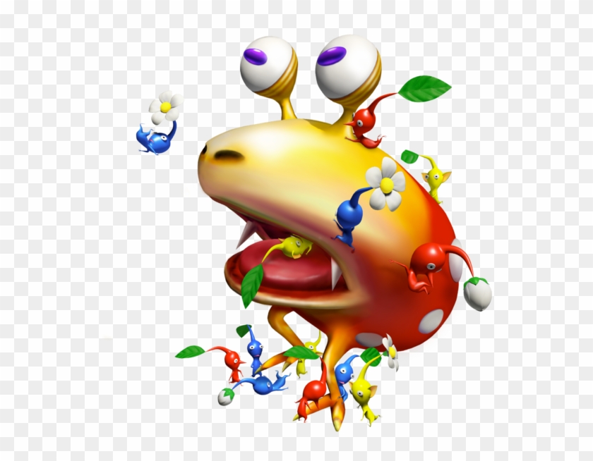 View Samegoogleiqdbsaucenao Bulborb And Pikmin , - Pikmin Monster, HD ...