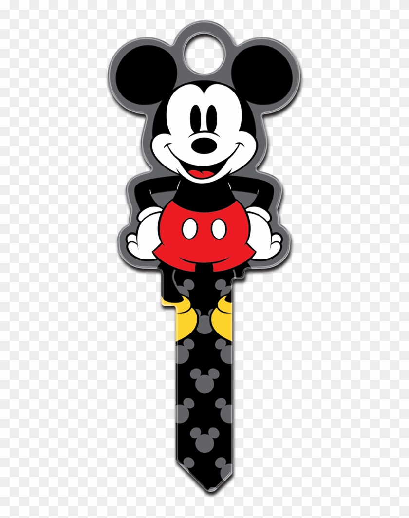 Disney Mickey Mouse Shape Licensed Painted House Key - Mickey Mouse Key ...