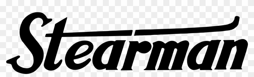 Stearman Logo Black And White - Calligraphy, HD Png Download ...