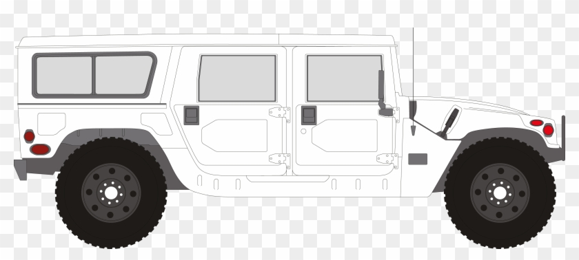 Hummer H1 Side View