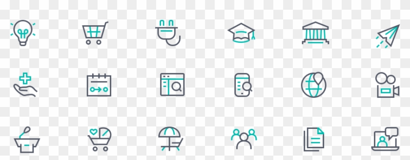Updated Icons, HD Png Download - 1000x401(#5779018) - PngFind