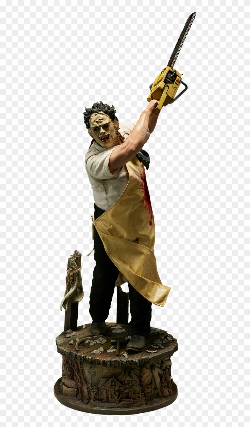 Leatherface Premium Format™ Figure Statue By Sideshow, HD Png Download ...