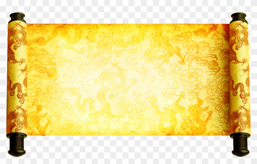 Golden Scroll Png, Transparent Png - 1000x594(#584246) - PngFind