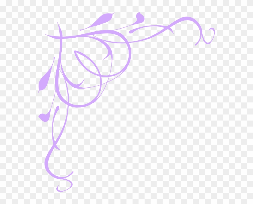 Graphics For Elegant Scroll Png Graphics - Purple Scroll Clip Art ...