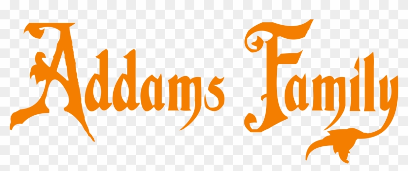 Addams Family Font - Addams Family Free Font, HD Png Download ...
