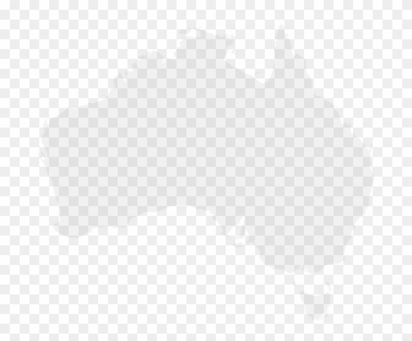 Australia Transparent White - Map Of Australia, HD Png Download ...