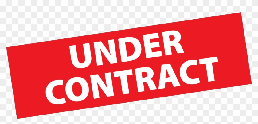 Under Contract Sticker Size - Oval, HD Png Download - 1280x559(#5820291 ...