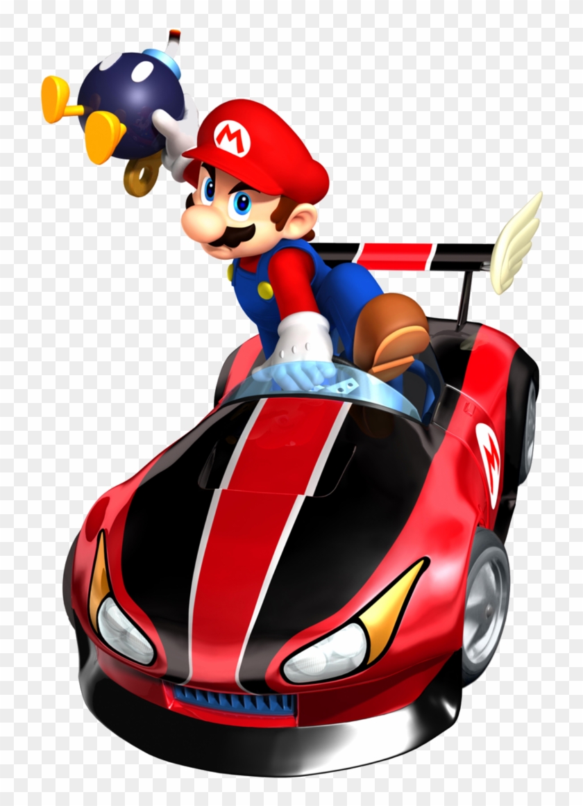 Super Mario Kart Png Photo - Mario Kart Wii Mario, Transparent Png ...