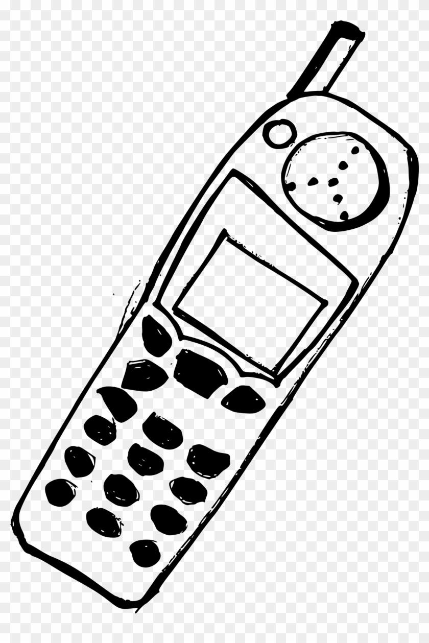 Free Download - Mobile Line Art Png, Transparent Png - 1623x2356 ...