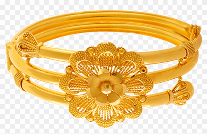 22k Yellow Gold Bangle - Bangle, HD Png Download - 841x503(#5845868 ...