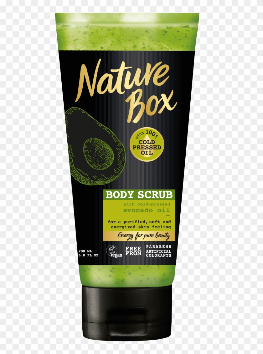 Nature Box Avocado Body Scrub Body Scrub Pinterest - Sunscreen, HD Png ...