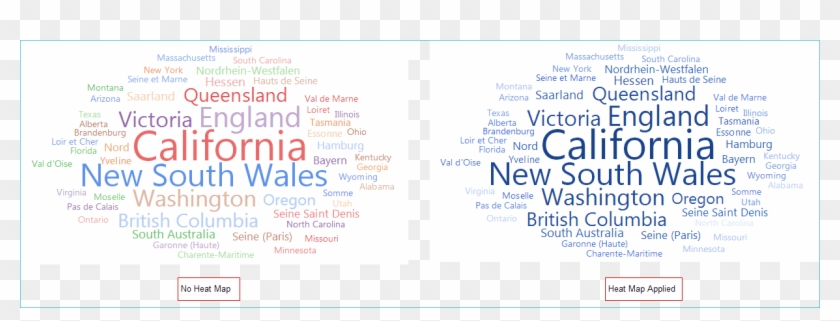 For More Information On Word Clouds, See Using Charts - Word Heat Map ...