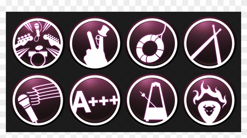 Rock Band 4 Logo Png - Rock Band 4 Icons, Transparent Png - 856x440 ...