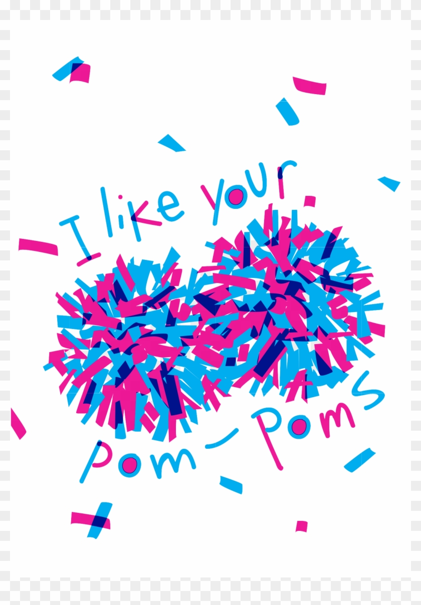 Pom Poms - Graphic Design, HD Png Download - 1351x1880(#5866064) - PngFind