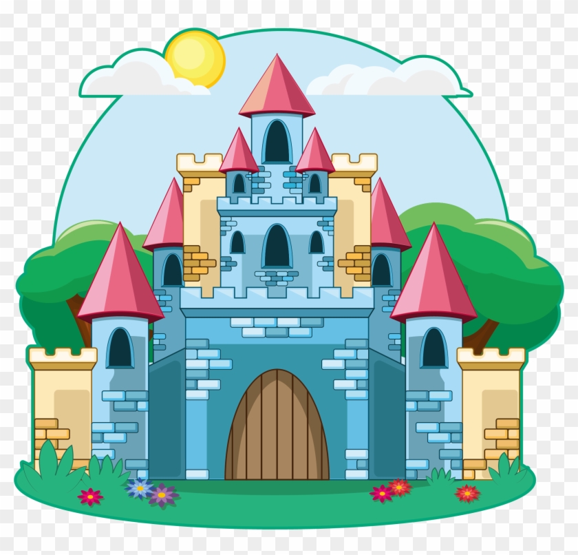 Castle Cartoon, HD Png Download - 2198x2005(#5897769) - PngFind