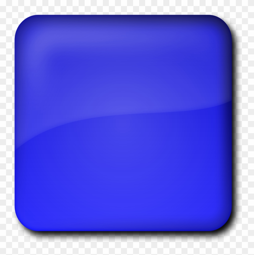 Free Square Button Cliparts, Download Free Clip Art, - Blue 3d Square ...