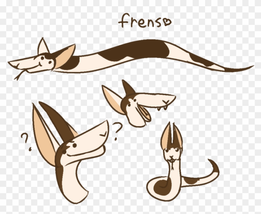 Frens Show The Exemplary Traits Of Having Long Snoot - Cartoon, HD Png ...