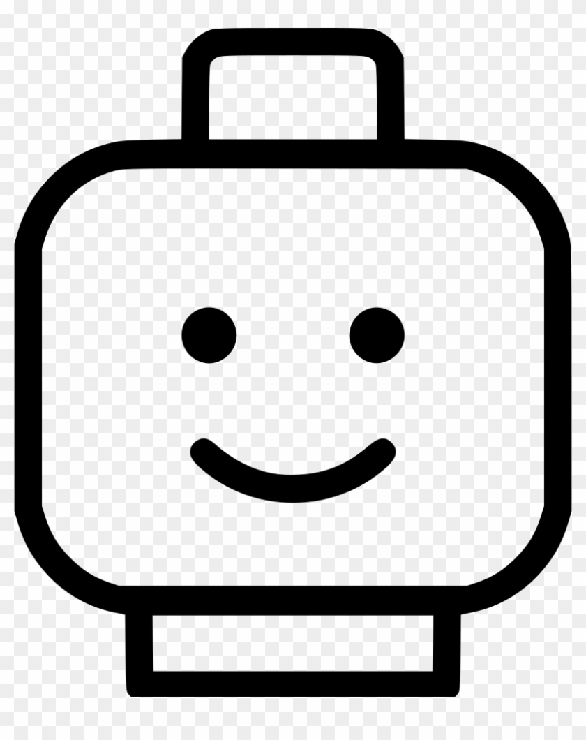 Lego Head - - Lego Minifigure T Shirt, HD Png Download - 818x980 ...
