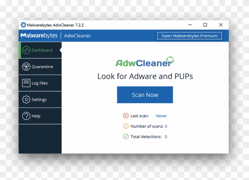 Adwcleaner Main - Adwcleaner, HD Png Download - 900x609(#5948897) - PngFind