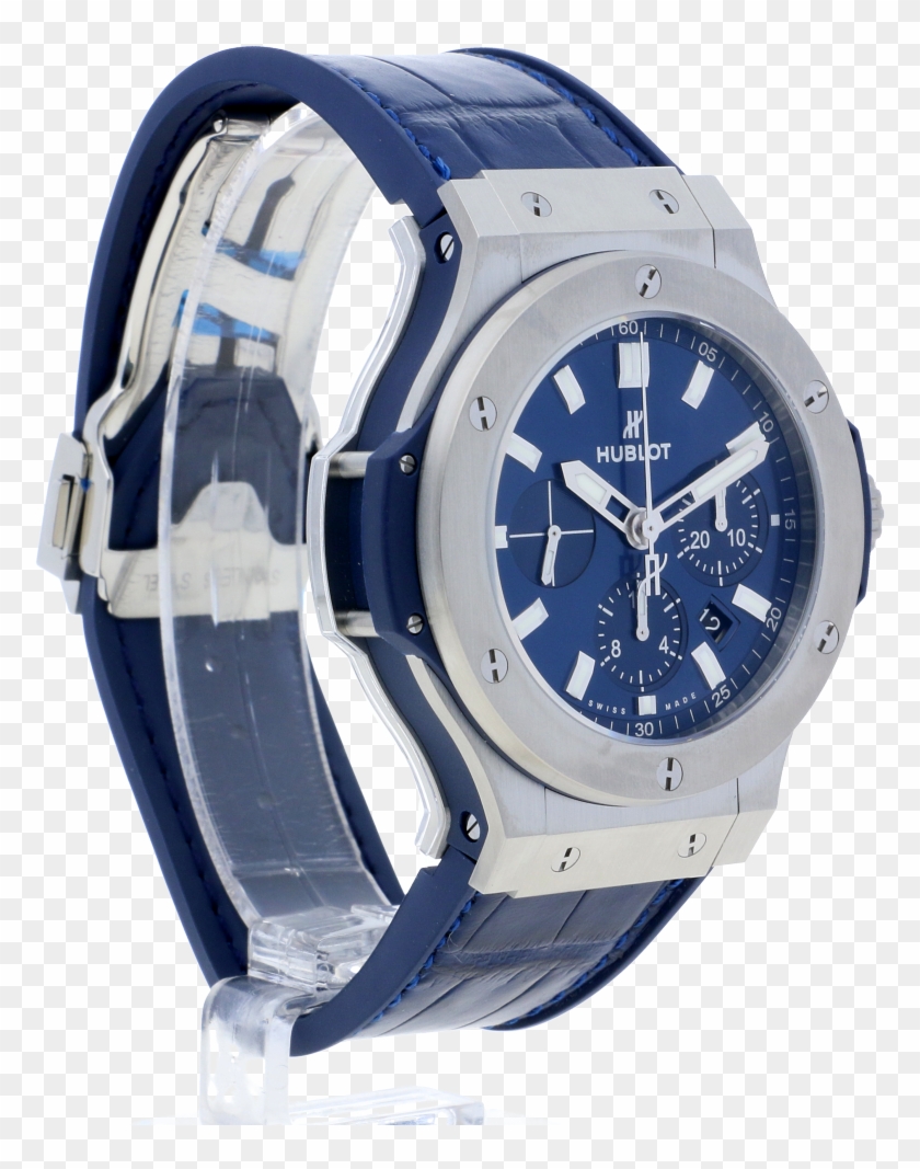 Hublot Big Bang Steel Blue - Jam Tangan Hublot Biru, HD Png Download ...