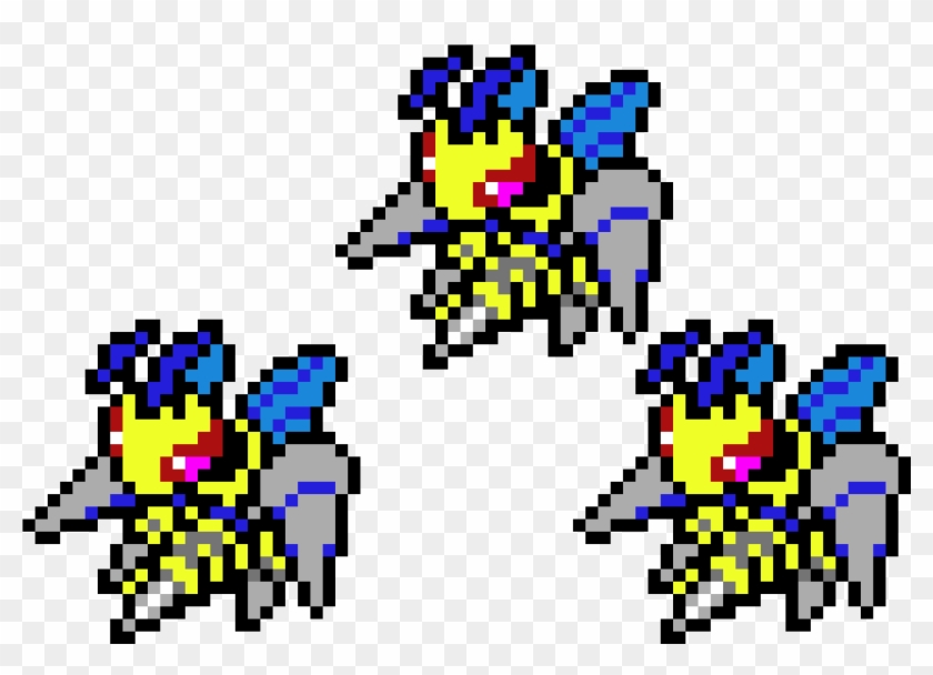 Sprite Mega Beedrill 13 Weedle 14 Kakuna 15 Beedrill And Mega Beedrill