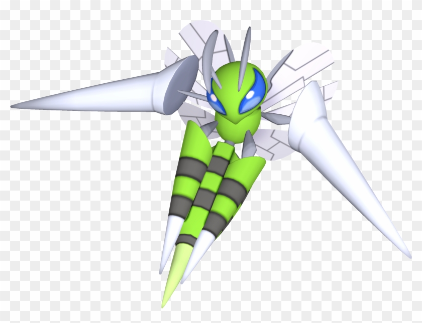 Mega Beedrill - Sfm Mega Evolved Pokemon Transparent Renders, HD Png ...
