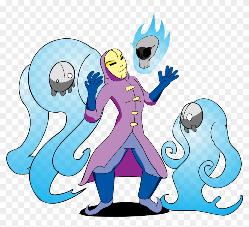 Necromancer - Cartoon, HD Png Download - 1000x1000(#5967117) - PngFind