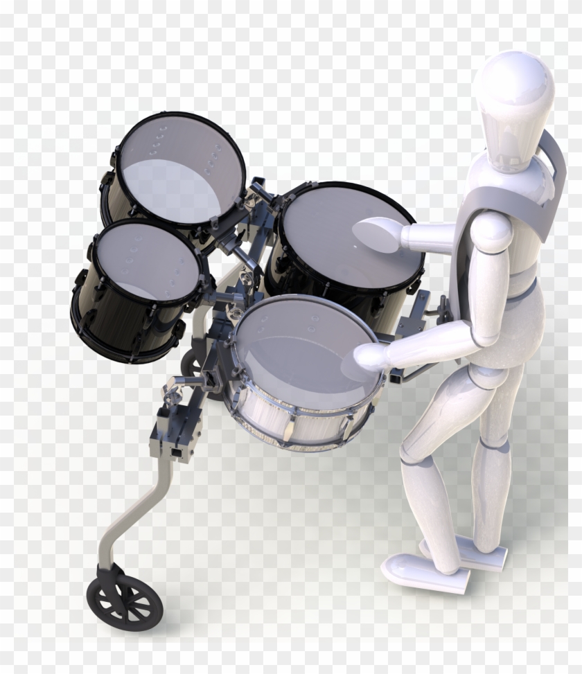 Frame Version 2 With Drummer - Drums, HD Png Download - 1800x2000 ...