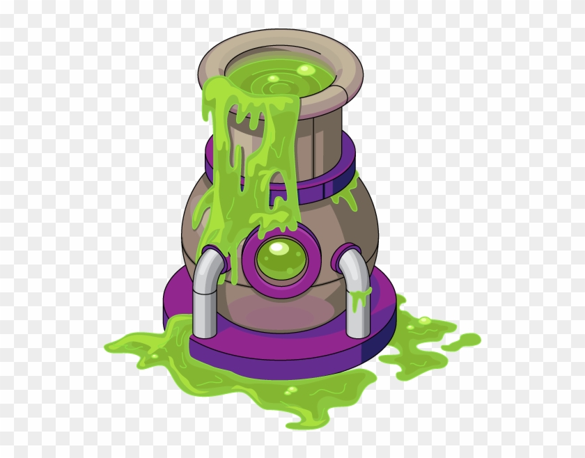Vat Of Ooze - Cartoon, HD Png Download - 543x578(#5973719) - PngFind
