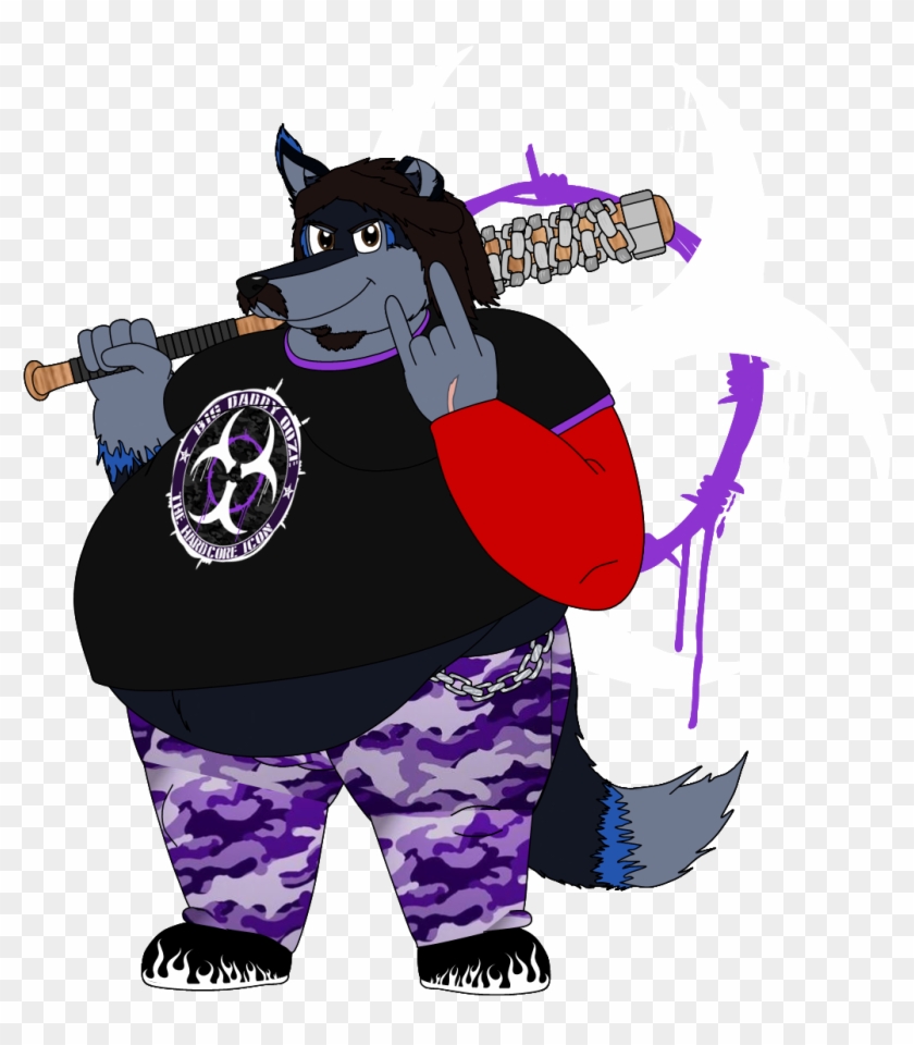 Ooze Goes Purple - Cartoon, HD Png Download - 1028x1126(#5974333) - PngFind