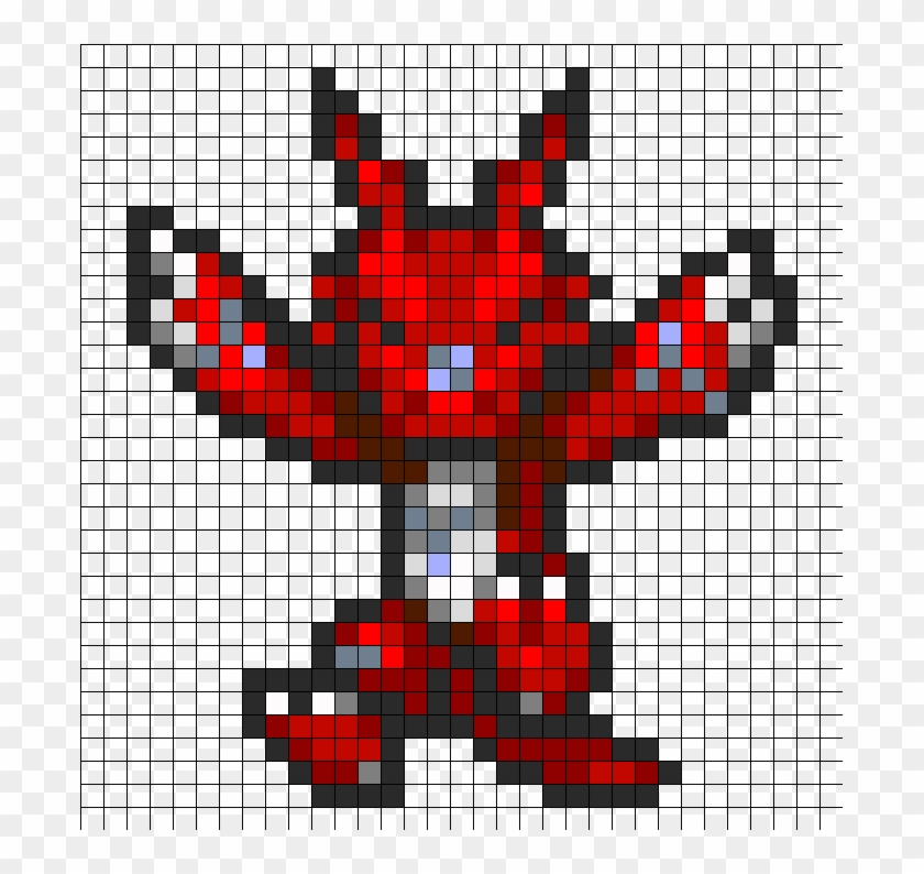 Searching Patterns For Soot Sprite - Digimon Guilmon Pixel Art, HD Png ...