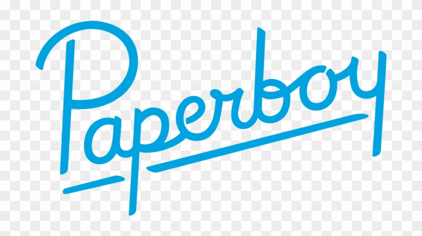 Paperboy Logo Blue Format=1500w, HD Png Download - 1000x683(#5993536 ...