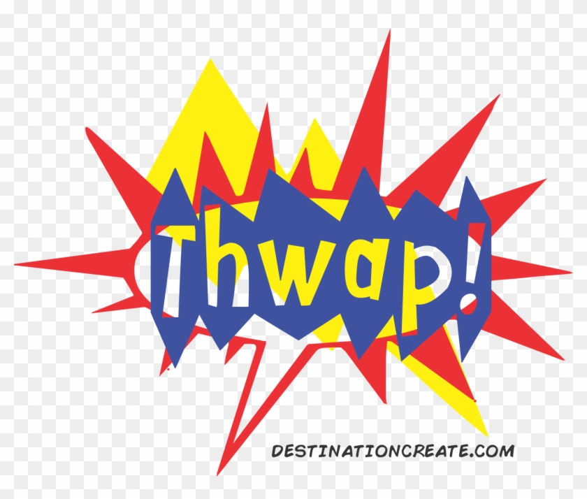 Comic Book Thwap, HD Png Download - 1500x1205(#66361) - PngFind