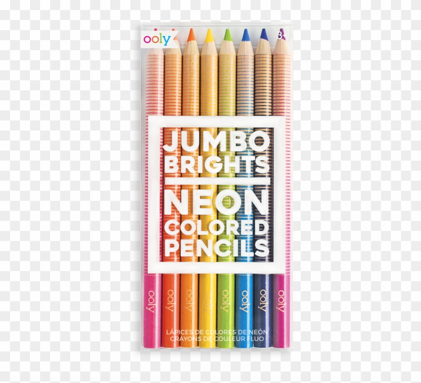 Clip Art Images - Jumbo Brights Neon Colored Pencils, HD Png Download ...