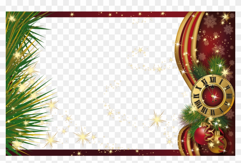 Merry Christmas Frame Png, Transparent Png - 3000x1889(#606227) - PngFind