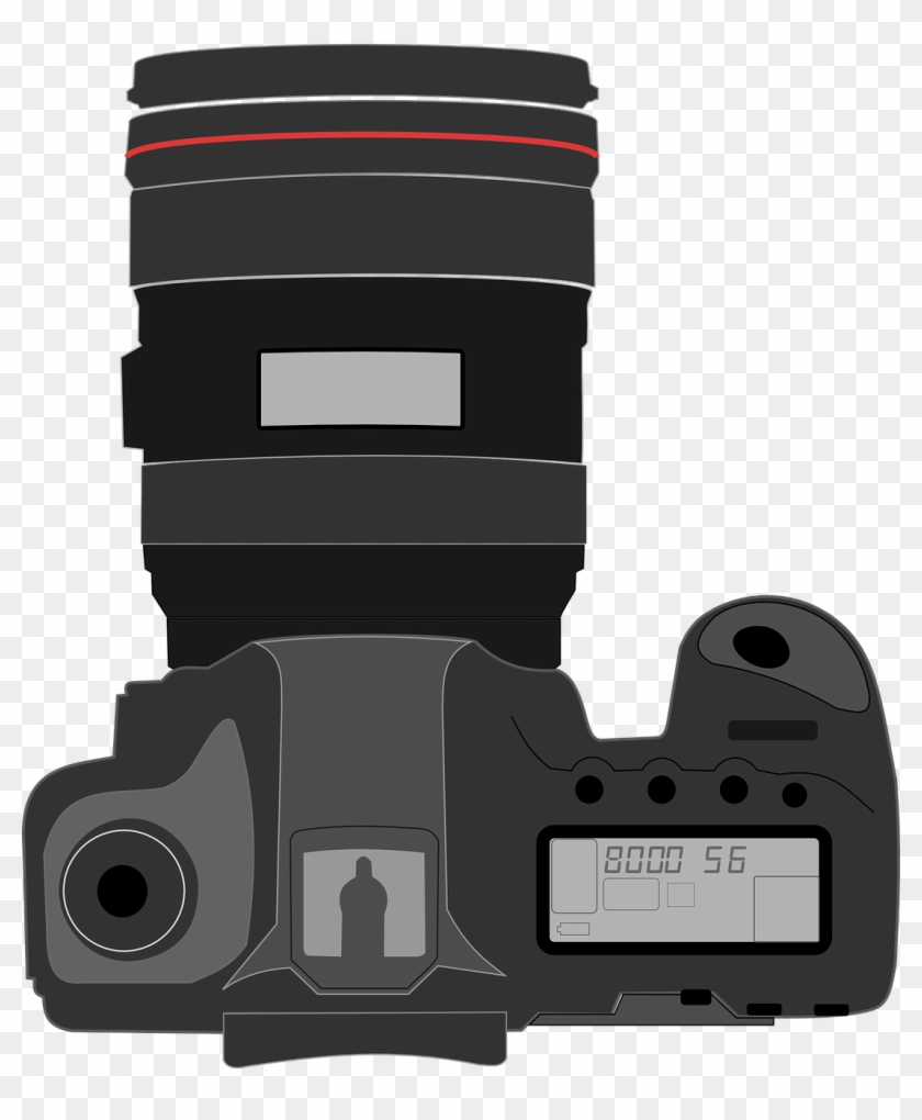 Camera, Design, Photo - Camera Top View Vector, HD Png Download ...