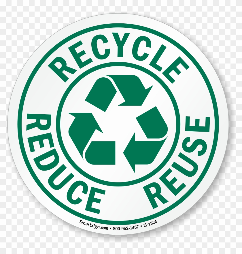 Iso Circle Sign - Reduce Reuse Recycle Circle, HD Png Download ...