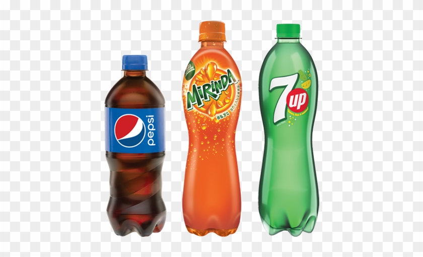 Pepsi® / Mirinda® / 7up® - Pepsi 7up Mirinda Bottle, HD Png Download ...