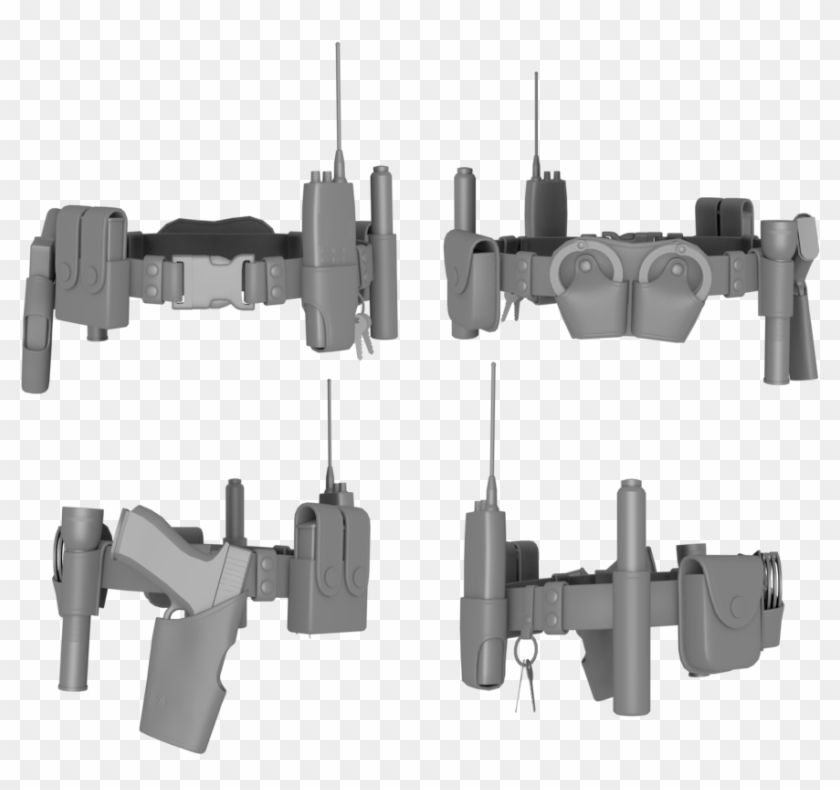 Police Duty Belt, Police Officer, Police, Hardware, - Police Belt 3d ...