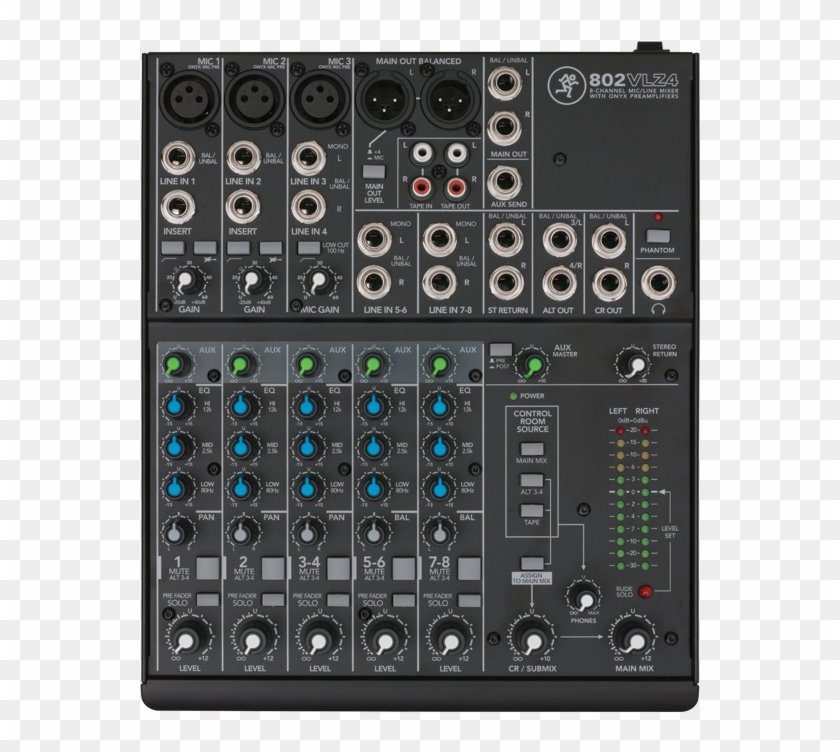 Mackie 802vlz4, HD Png Download - 1000x1194(#6055053) - PngFind