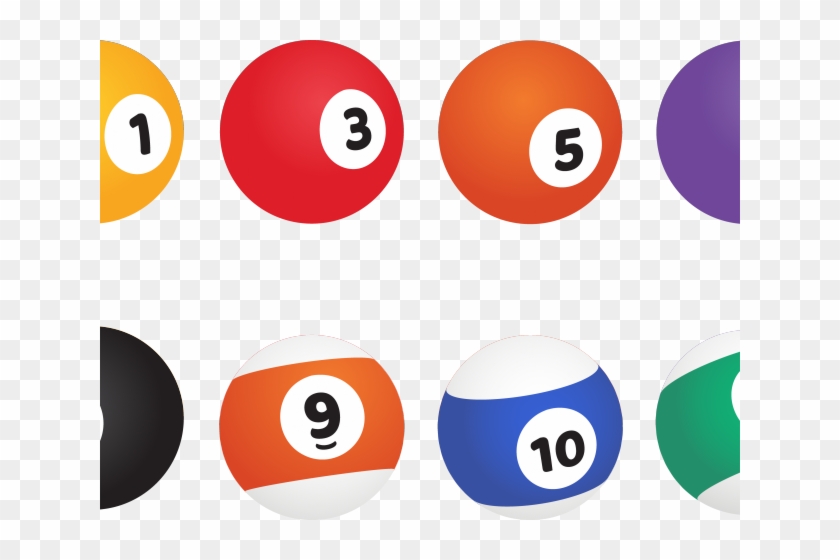 Pool Game Clipart Indoor Game - Clip Art Vector Billiards Ball, HD Png ...