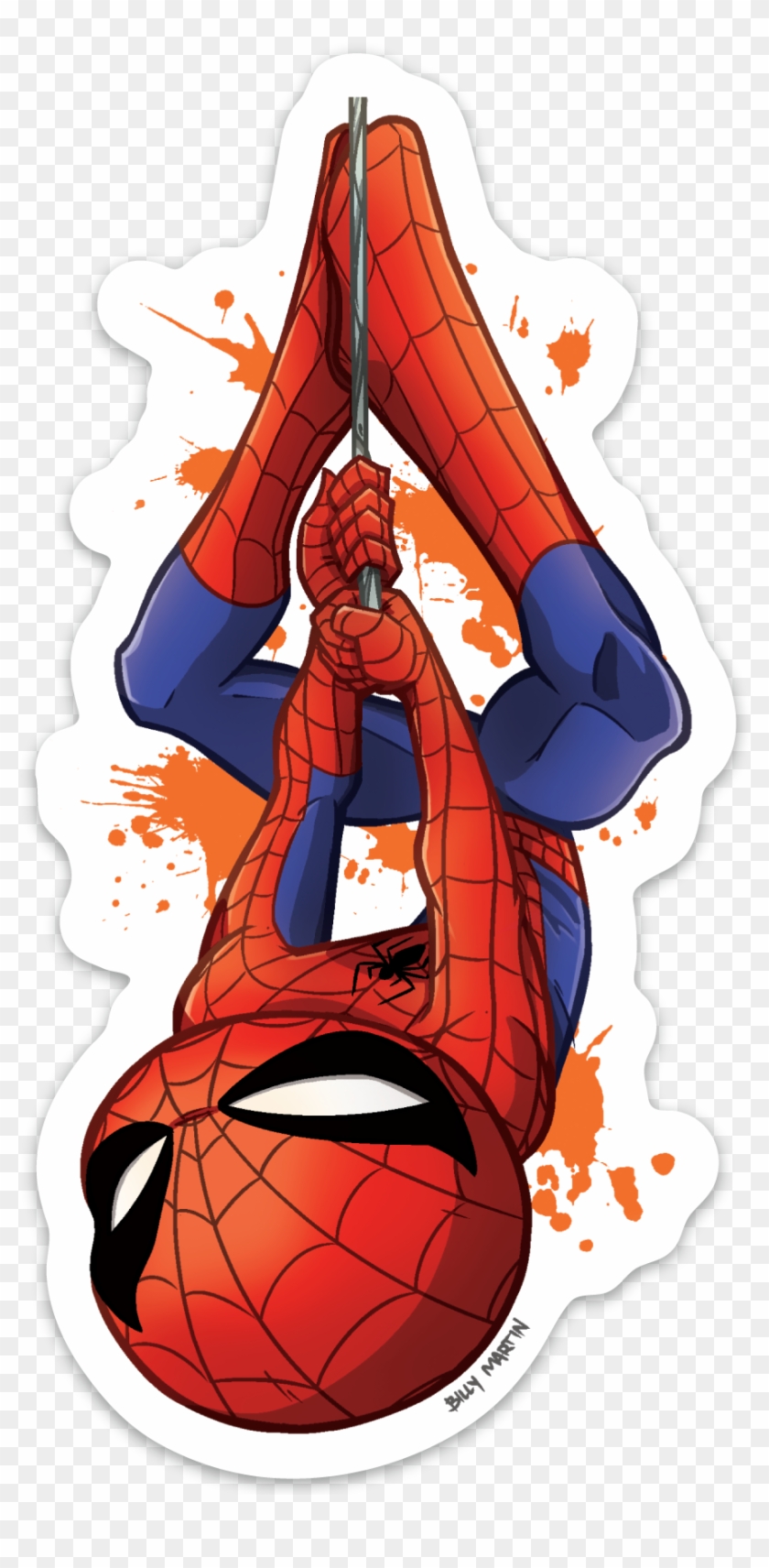 Peter Parker Png - Spider Verse Stickers, Transparent Png - 879x1750