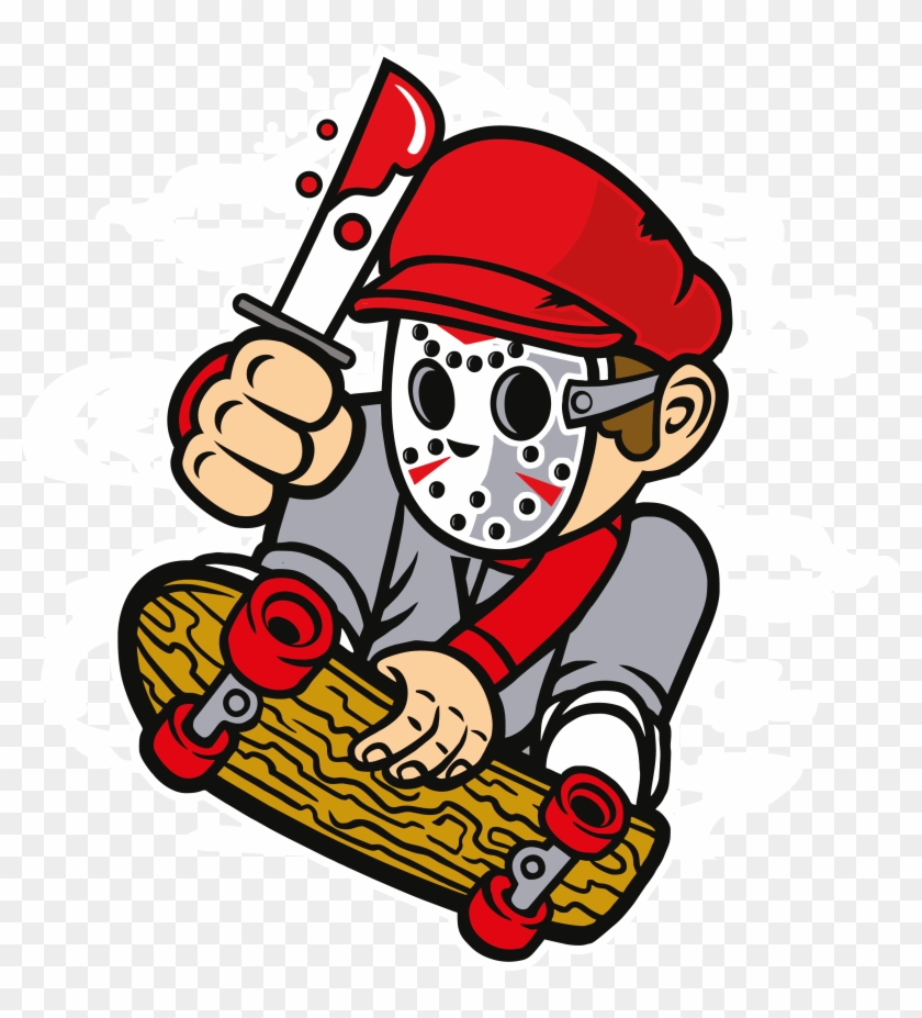 Killer Skater - Super Mario Killer, HD Png Download - 3361x3550 ...