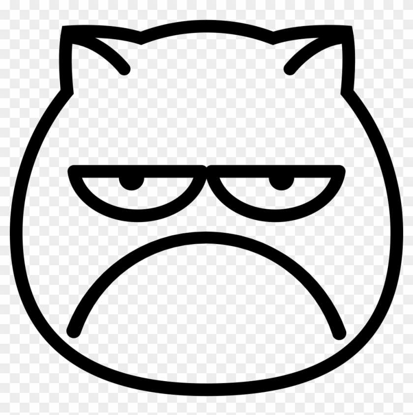 Not Happy Comments - Not Happy Icon Png, Transparent Png - 980x940 ...