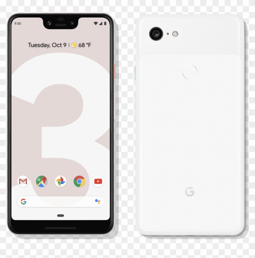 The Notch On The Google Pixel - Pixel 3 Not Pink, HD Png Download ...
