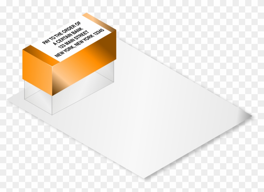 This Free Icons Png Design Of A Stamp Placed On Paper, Transparent Png ...