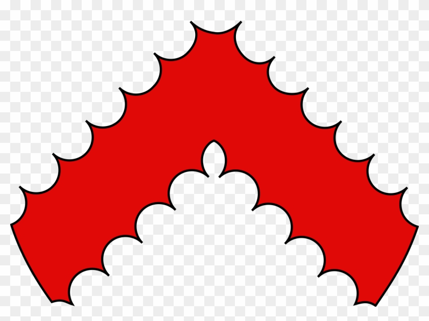 Open - Heraldic Chevron Engrailed, HD Png Download - 2000x1404(#615084 ...