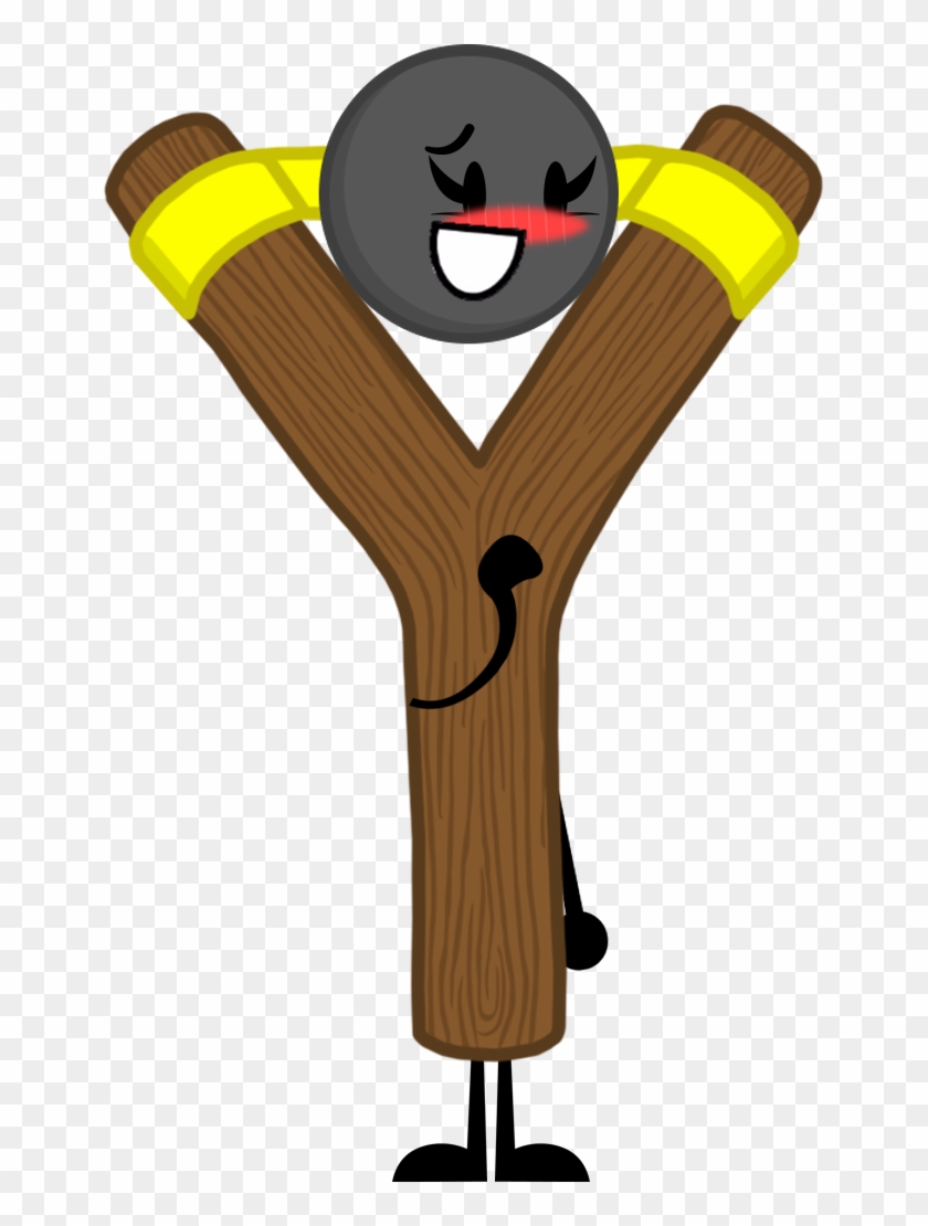 Slingshot New Pose - Bfdi Slingshot, HD Png Download - 653x1030 ...
