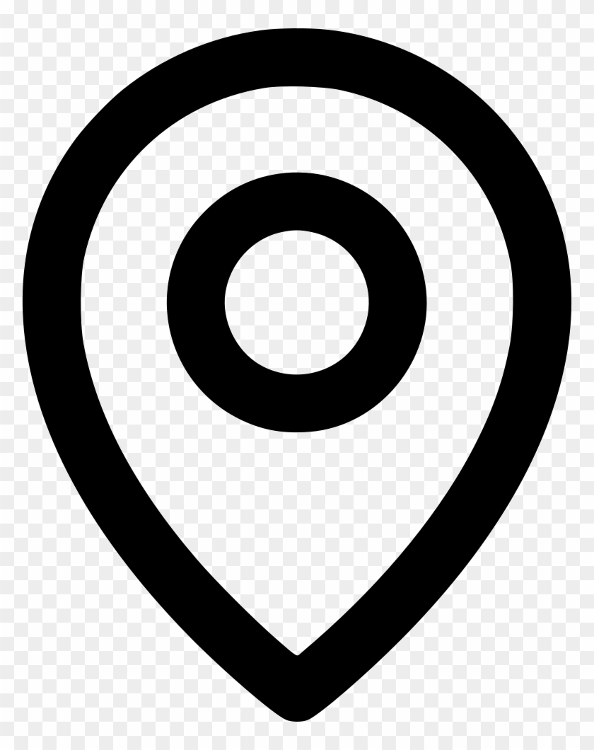 Map Pointer Comments - Location Pin Svg, HD Png Download - 778x980 ...