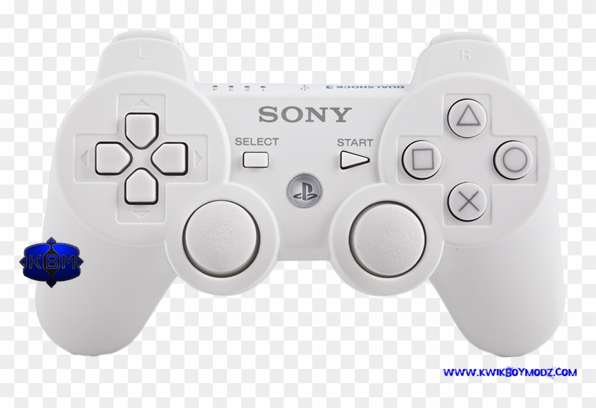 Whiteout Dualshock 3 Ps3 Controller - Game Controller, HD Png Download ...